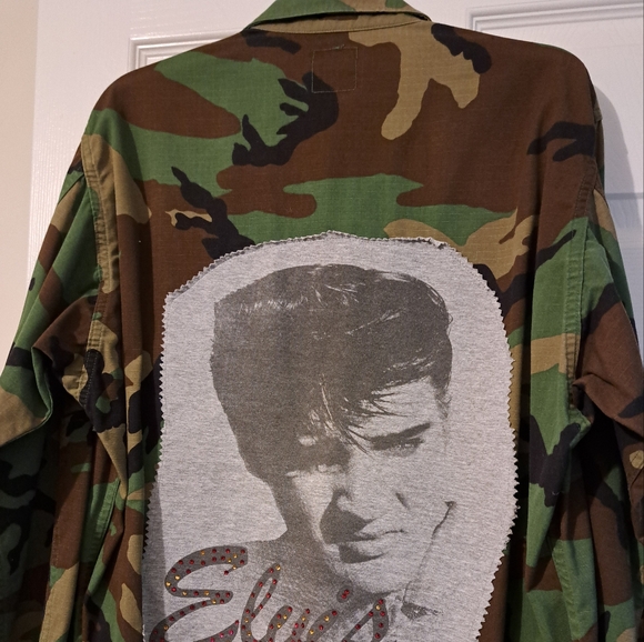Military issue | Jackets & Coats | Camouflage Elvis Womens Jacket ...